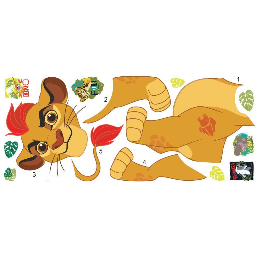 Disney "The Lion Guard" Kion Wall Decal 26"x30"