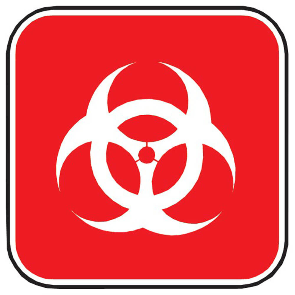 Biohazard II Sign Wall Decal